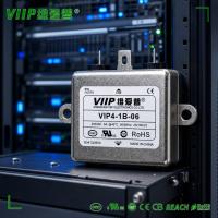 China VIIP VIP4‑1B‑06(B041Q0993) 6A 115/250VAC 3‑in‑1 IEC Inlet EMI Filter With Switch Dual Fuse Panel‑Mount AC Power RFI Noise Filter for sale