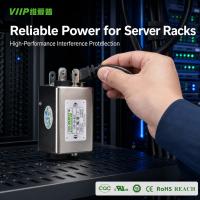 China VIIP VIP1-1B-03 （B011X0428 ）3A Lead-wired EMI Power Filter 115/250VAC Single-Phase AC Line Noise Suppressor Metal Housing Panel Mount for sale