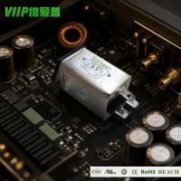 China VIP1-1B-03 （B011X0428 ）3A Single Phase AC Line Noise Suppressor Lead-wired EMI Power Filter for Commercial Electronic Devices for sale