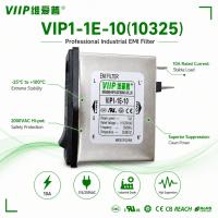 China VIP1-1E-10 10325 10A AC Power EMI Filter 3-in-1 IEC Socket, Switch & Dual Fuse, Fast-on Terminal Low Leakage EMC Filter for sale