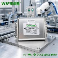 China VIIP B042Q0394 VIP4-2B-10 AC EMI Filter 10A 115-250VAC 35mm DIN Rail Two-stage LC Topology Anti-interference Power Line Filter for sale