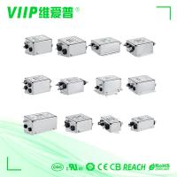 China Rohs Compliant Single Phase EMI Filter Impedance ≤1.5Ω Attenuation ≥20dB and Effective EMI Suppression for sale