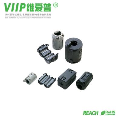 China Easy Install Clip On Ferrite Core For Data Power Cable Interference / Electronic Device Noise Reduction for sale