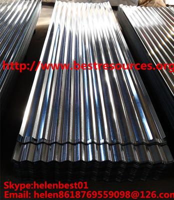 China 0.28mm*900mm*3000mm roof plate GI corrugated steel sheet for sale