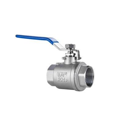China Corrosion Resistant 304 Stainless Steel Valve 1m - 12m 2 Piece Ball Valve for sale