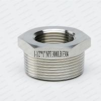 China SS Hexagonal Bushing Forged Fitting Hex Bushing Internal External Thread Joint for sale