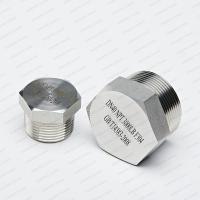 China Hexagonl 304L Stainless Steel Forged Pipe Fittings Gas SS Hex Plug for sale