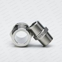China DIN Precision Forged Stainless Steel Pipe Fittings Stainless Hex Bushings 3000LB for sale