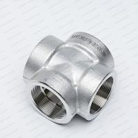 China 304L Stainless Steel Forged Pipe Fittings Equal Cross Ss Forged Fittings for sale