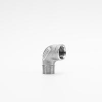 China ASME B1.20.1 NPT Threads Stainless Steel Pipe Elbows 3 8 Npt 90 Degree Street Elbow for sale