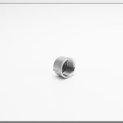 China F304L Steel Screwed Pipe Fittings Cap NPT For Chemical Engineering，Industry for sale