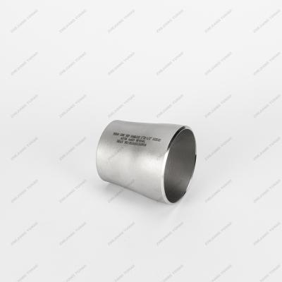 China DN25 to DN800 Stainless Steel Butt Welded Fittings Sand Rolled SS Concentric Reducer for sale