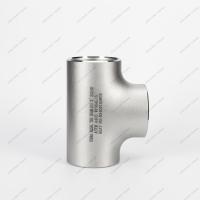 China DN15-DN800 Customized Stainless Steel Tee Butt Weld Straight Equal for sale