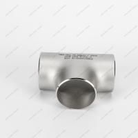 China SCH20s-SCH160s Stainless Steel Butt Welded Pipe Fittings SS Equal Tee for sale