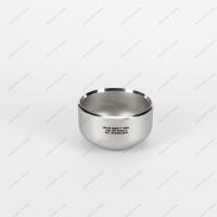 China ASTM A234 A815 Stainless Steel Butt Welded Sand Rolling SS Butt Welded End Cap for sale
