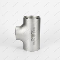 China Sand Rolled ASTM A403 Stainless Steel Weld Pipe Fittings Reducing Tee for sale
