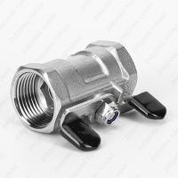 China 1 Pieces 304 Ball Valve Stainless Steel 3in 4in 6in Water Supply Butterfly Ball Valve for sale