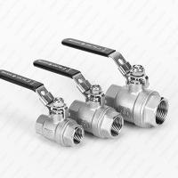 China Fire-Safe API 607 Certified 2-Piece Lockable Ball Valve for sale