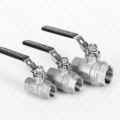 China Fire-Safe API 607 Certified 2-Piece Lockable Ball Valve for sale