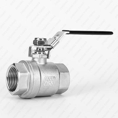 China Sanitary Stainless Steel Two-Piece Lockable Ball Valve with Welded Body for Hygienic Applications for sale