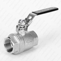 China Full Port 2-Piece Lockable Ball Valve - Stainless Steel Valve with 800 PSI Pressure Rating for sale