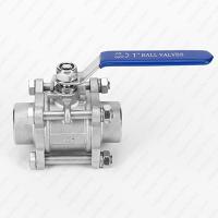 China Stainless Steel 304 316 3PC Butt Welding Ball Valve for sale