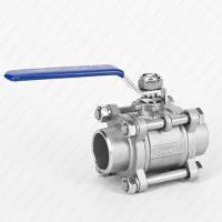 China Full Port 3-Piece Welded Ball Valve: Minimize Pressure Drop for sale