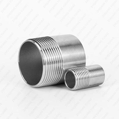 China ASTM A312, ASTM A249, ASTM A269 Stainless Steel Threaded Pipe Fittings Welded Welding Nipple for Chemical for sale