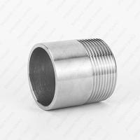 China Stainless Steel Fitting Welded Single Male External Thread Welding Nipple for sale