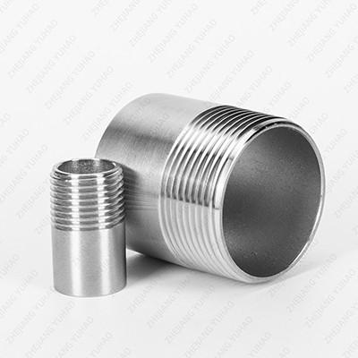 China Stainless Steel Threaded Pipe Fittings Welded Welding Nipple for Chemical for sale