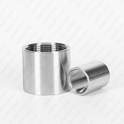 China Stainless Steel Female Thread Coupling For Connection, Decoration, oil and gas for sale