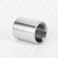 China Stainless Steel Female Thread Coupling Screwed pipe fittings Corrosion and High Temperature Resistance for sale