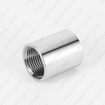 China Stainless Steel Female Thread Coupling BSPT BSPP NPT DIN G 1/2-48 for sale