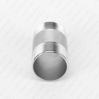 China BSPT, BSPP, NPT, PS, DIN, G Stainless Steel Barrel Nipple Union Type Male SS Double Pipe Nipples for sale
