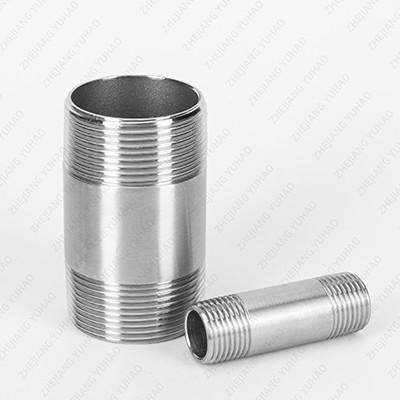 China ASTM A312 Stainless Steel Male Threaded Pipe Nipple 1/2-48 Inch for sale