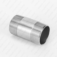 China Stainless Steel Male Threaded Barrel Nipple 1/2-48 Inch BSPT NPT for sale