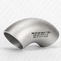 China Polishing DN6-DN1000 Stainless Steel Elbow Butt Welded Pipe Fitttings 90 Degree LR Elbow for sale