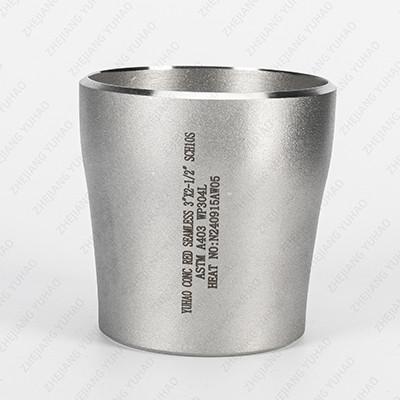 China SS Concentric Reducer 321 304L 316 316 347H 310S S31803 2205 Butt Welded Fittings in Various Sizes for sale