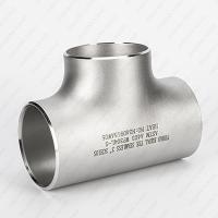 China EN10253-2 WP316 WP316L Stainless Steel Equal Tee Butt Welding Pipe Fitting 1/2-24 Inch for sale