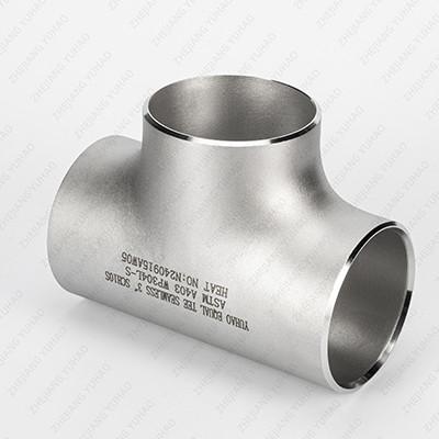 China EN10253-2 WP304 WP304L Stainless Steel Equal Tee Butt Welding Pipe Fitting 1/2-24 Inch for sale