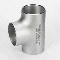 China Sandrolling Sandblasting Stainless Steel Equal Tee Butt Welded Pipe Fittings For Round Section DN5-DN1200 for sale