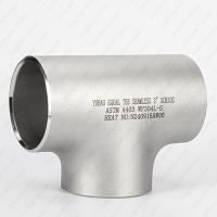 China WP316 WP316L Stainless Steel Equal Tee Butt Welding Pipe Fitting 1/2-24 Inch for sale
