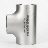 China ASME B16.9 WP316 WP316L Stainless Steel Equal Tee Butt Welding Pipe Fitting 6-12 Inch for sale