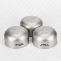 China SUS 304 316L Stainless Steel Butt Welded Pipe End Cap Beveled End Cap for sale