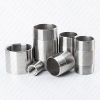 China Gas Stainless Steel Screwed Pipe Fittings With Customizable Wall Thickness And SCH5-SCH160 for sale