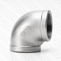 China 316 304 Stainless Steel 90 Degree Female Thread Elbow SCH5S-SCH160S for sale