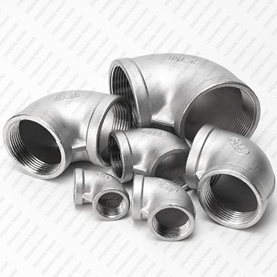 China 304 316 Stainless Steel 90 Degree Female Thread Elbow Fitting for sale