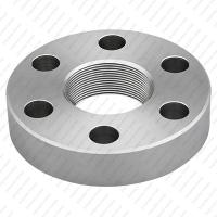 China Stainless Steel 304/316 Threaded Flange with NPT Female Threaded Connection ANSI B16.5 Class 150 Pipe Fitting for sale