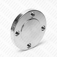 China Wear-Resistant Hardened Blind Stainless Steel Flanges Erosion-Proof Heavy-Duty Industrial Closure for sale