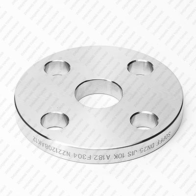 China ASME B16.5 Stainless Steel 304 Plate Flange DN100 Class 150 with Full Certification for sale